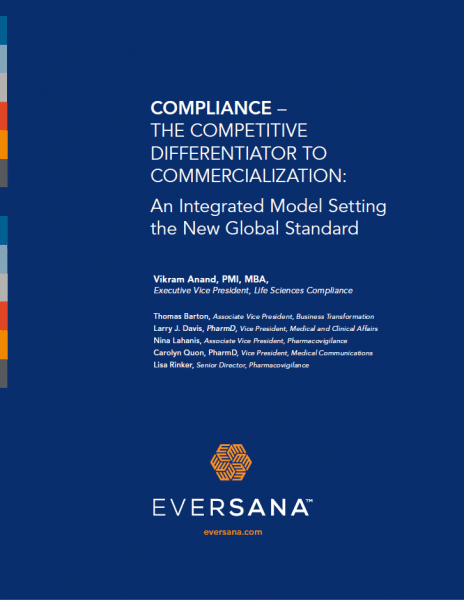 Compliance – The Competitive Differentiator to Commercialization: An Integrated Model Setting ...