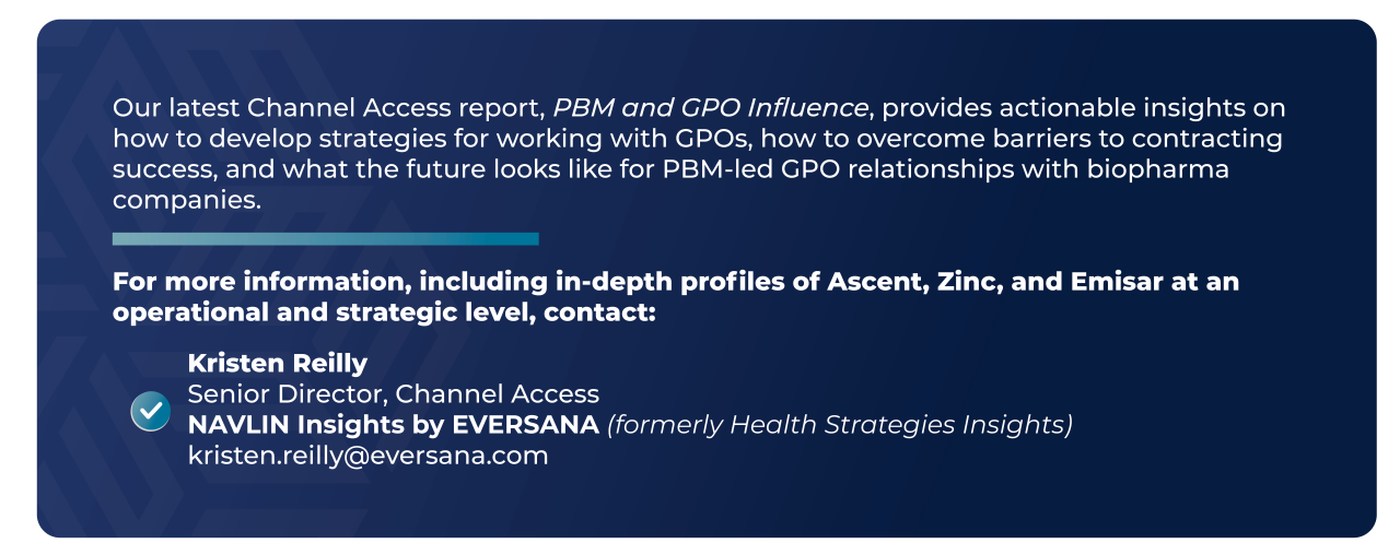 Peeking Behind the PBM-lead GPO Curtain | EVERSANA