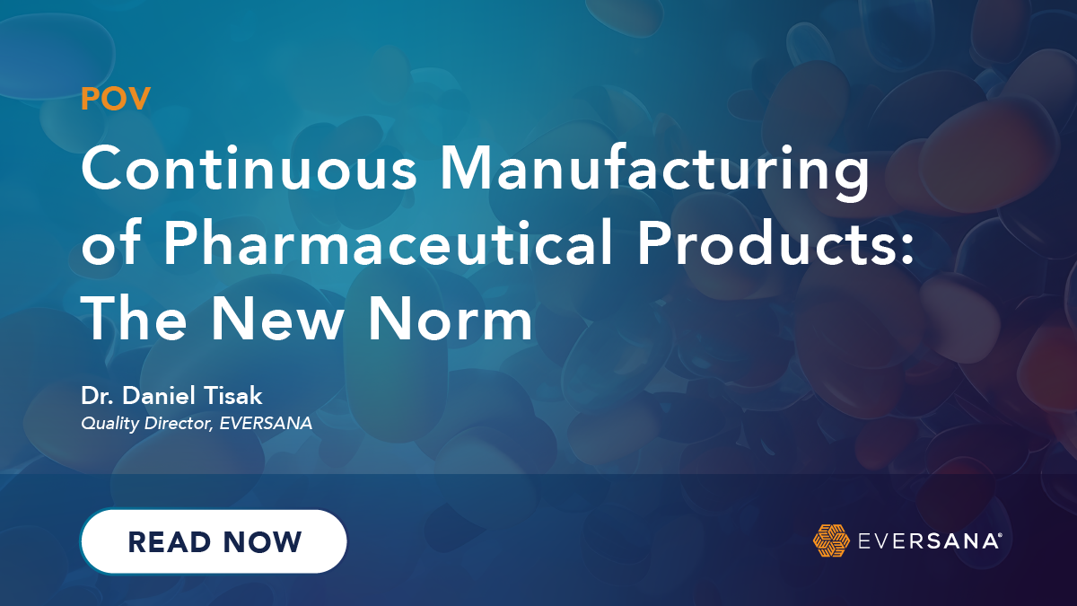 Continuous Manufacturing of Pharmaceutical Products: The New Norm ...