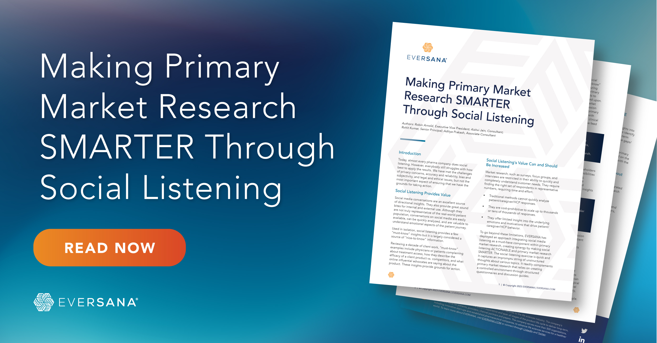 Making Primary Market Research SMARTER Through Social Listening | EVERSANA