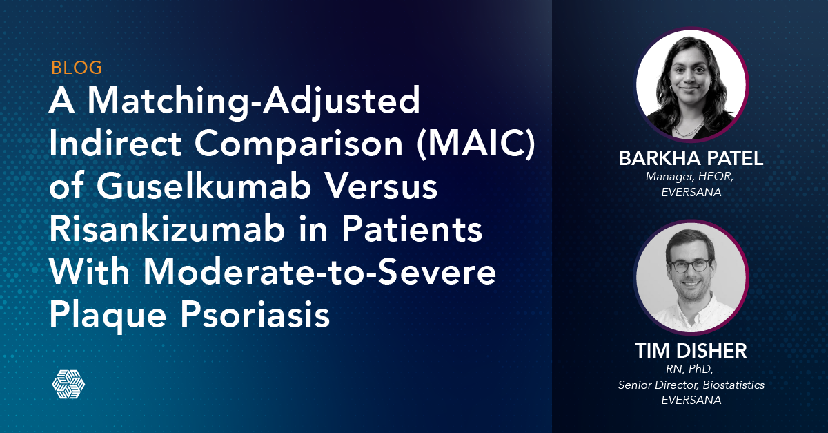 A Matching-Adjusted Indirect Comparison (MAIC) of Guselkumab Versus ...